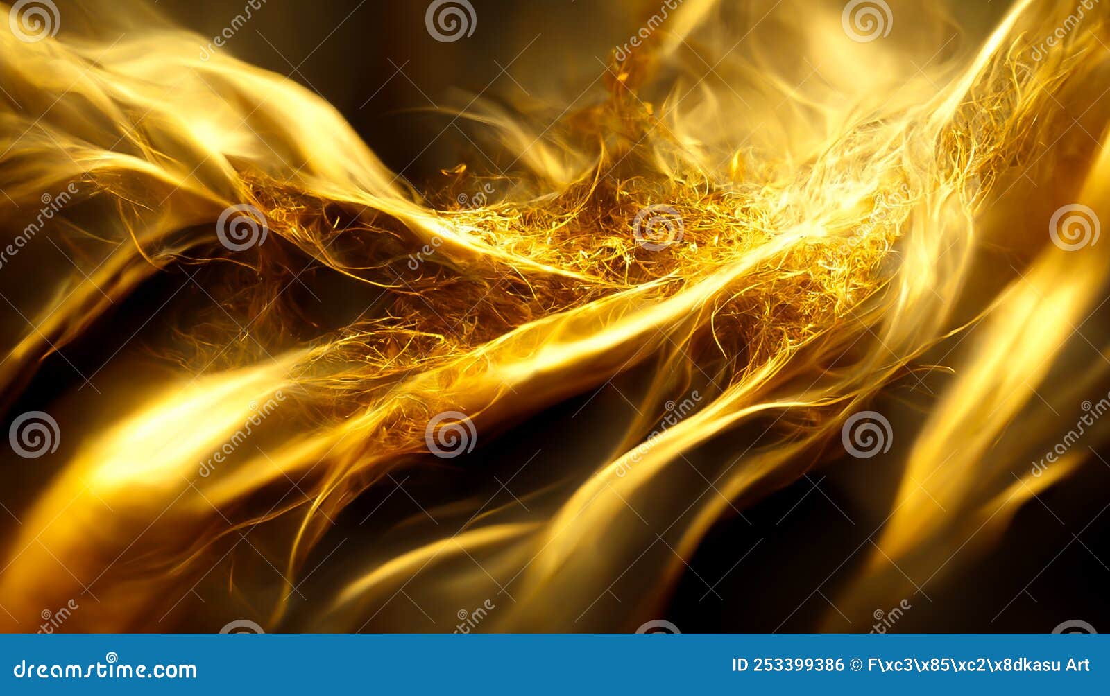 Gold Fire Abstract Background with Soft Glowing Backdrop Texture for ...