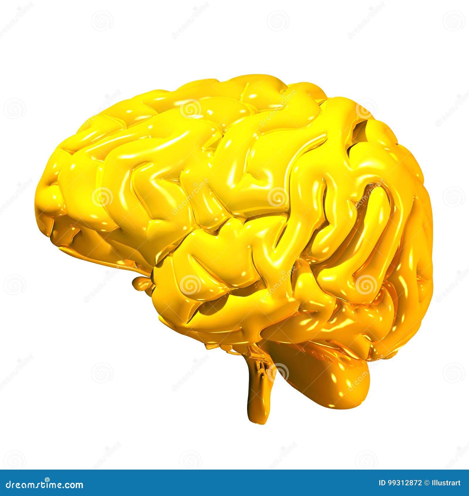 Golden Human Hand Print Black Background Isolated Close Up, Shiny Gold ...