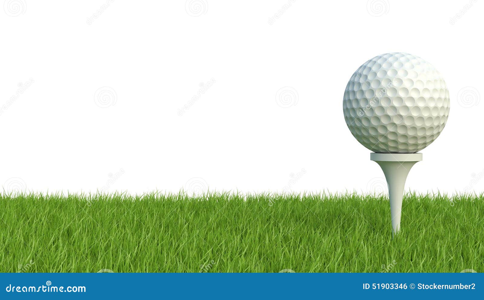 Golf Ball Rendering Wallpaper