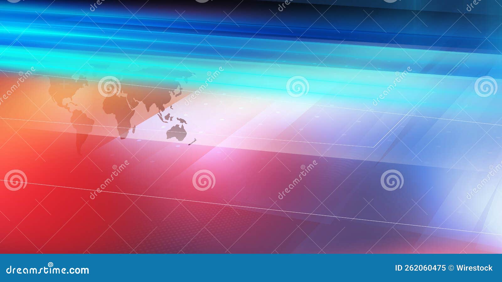 3D Render of a Graphical Abstract Background, Empty Studio Space with ...