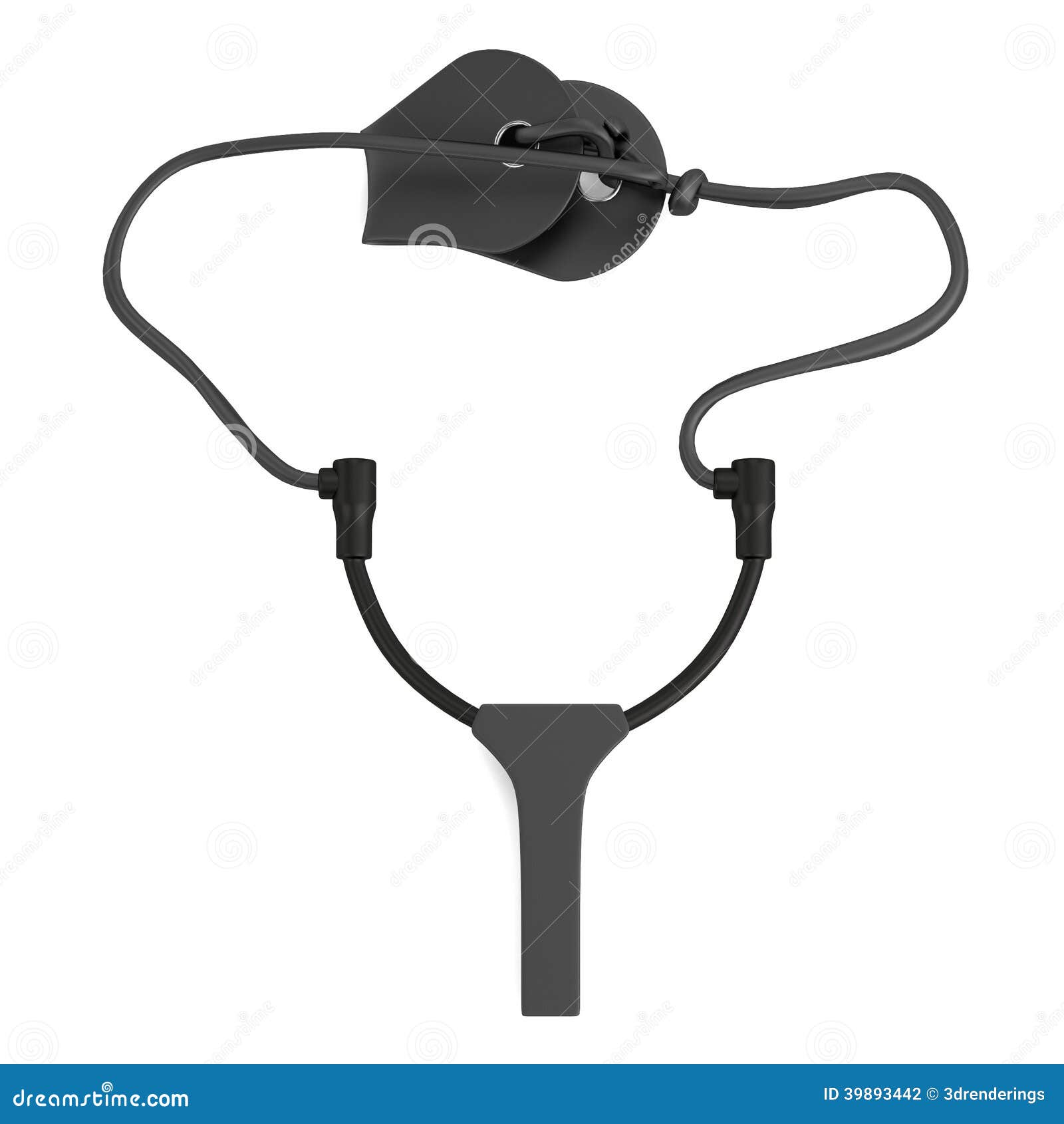 3d render of hand catapult stock illustration. Illustration of graphics ...