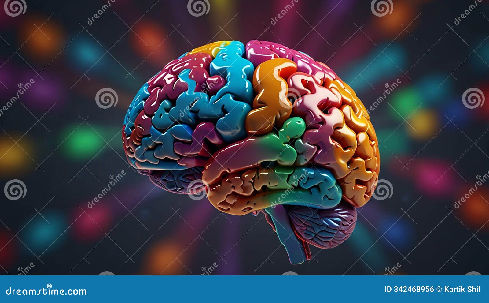 3D Render of the Human Brain: a Stunningly Detailed Visualization of ...