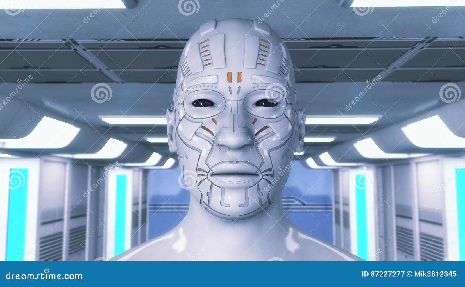 3d Render. Human Humanoid Figure Stock Illustration - Illustration of ...
