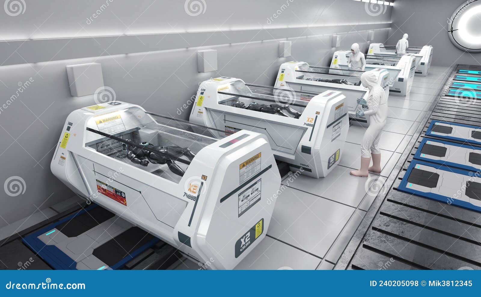 Clone Humanoid Figure Royalty-Free Stock Photography | CartoonDealer ...