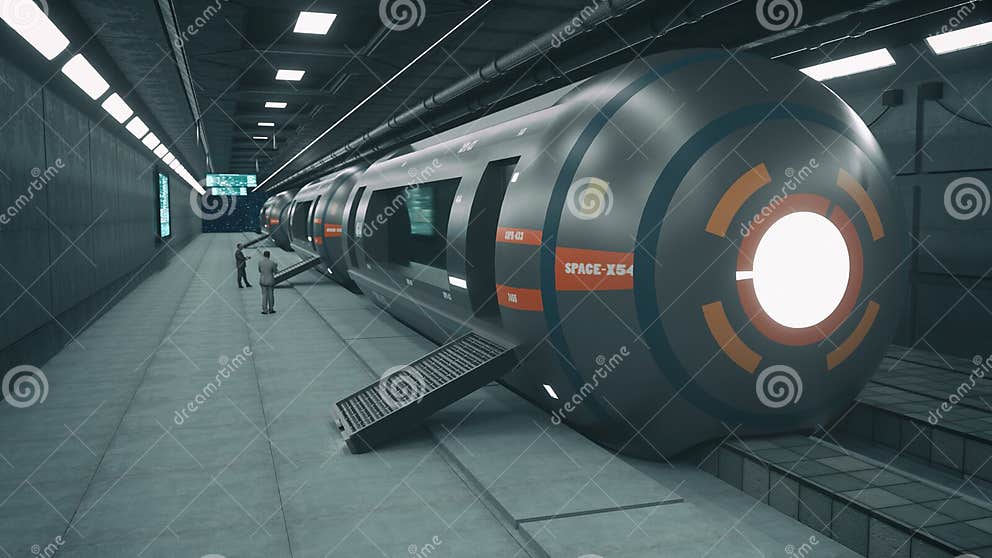 Icebreaker Train and Concept Stock Illustration - Illustration of ...