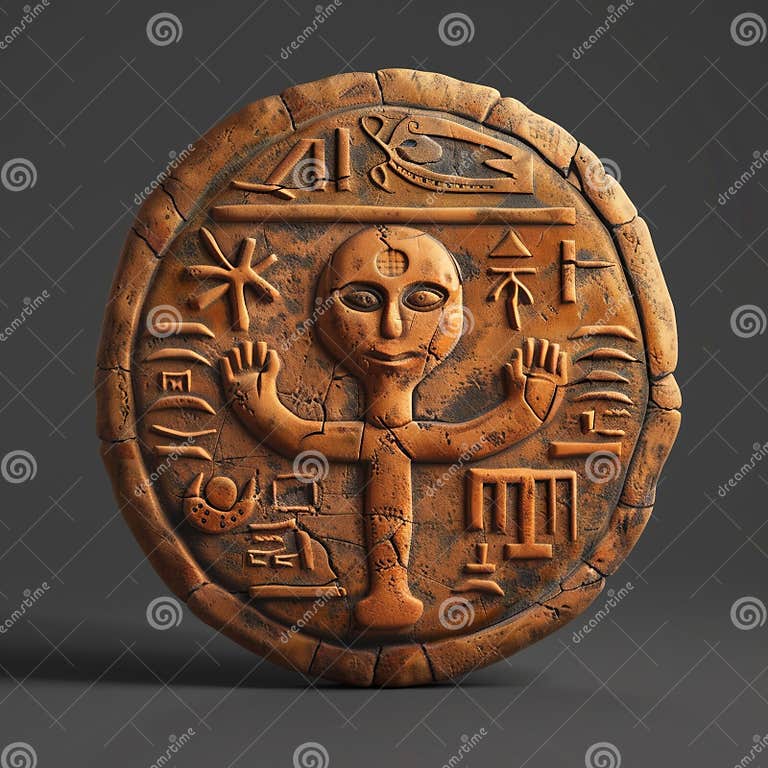 3D Render Icon Clay Style of a Bar Chart with a Stack of Clay Blocks ...