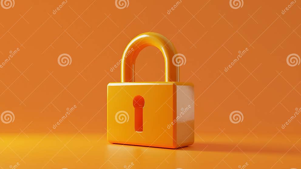 3D Render Icon 8K Quantum Encryption 3D Render Clay Style Isolated on ...