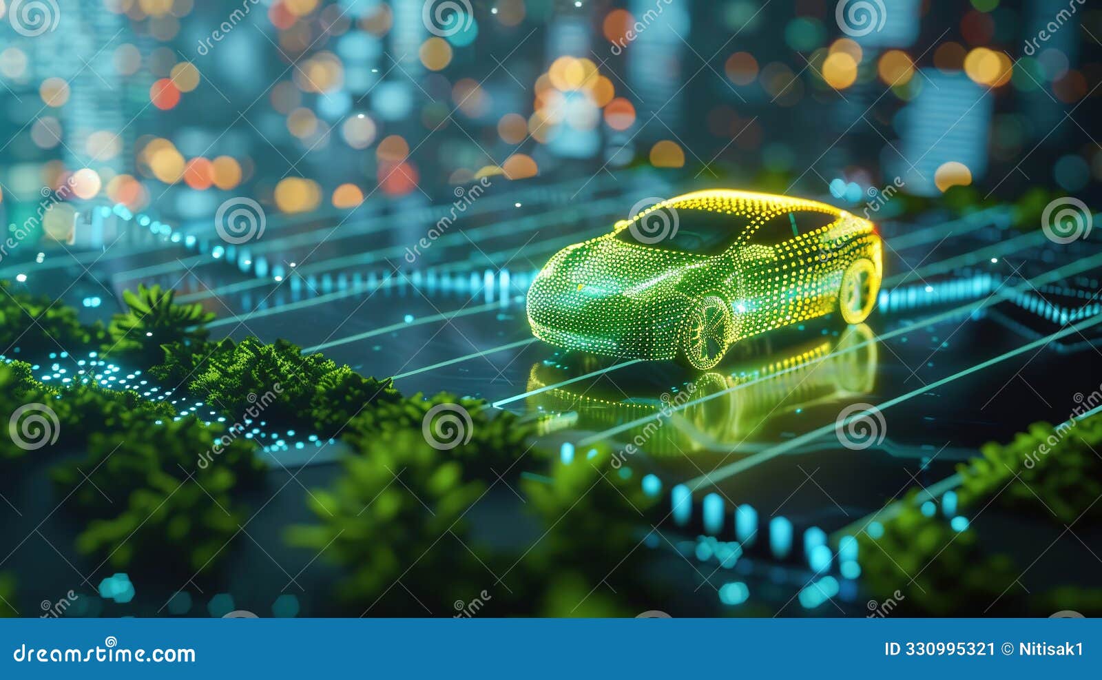 3D Render Icon Line Graph Tracking Energy Consumption with a Playful ...