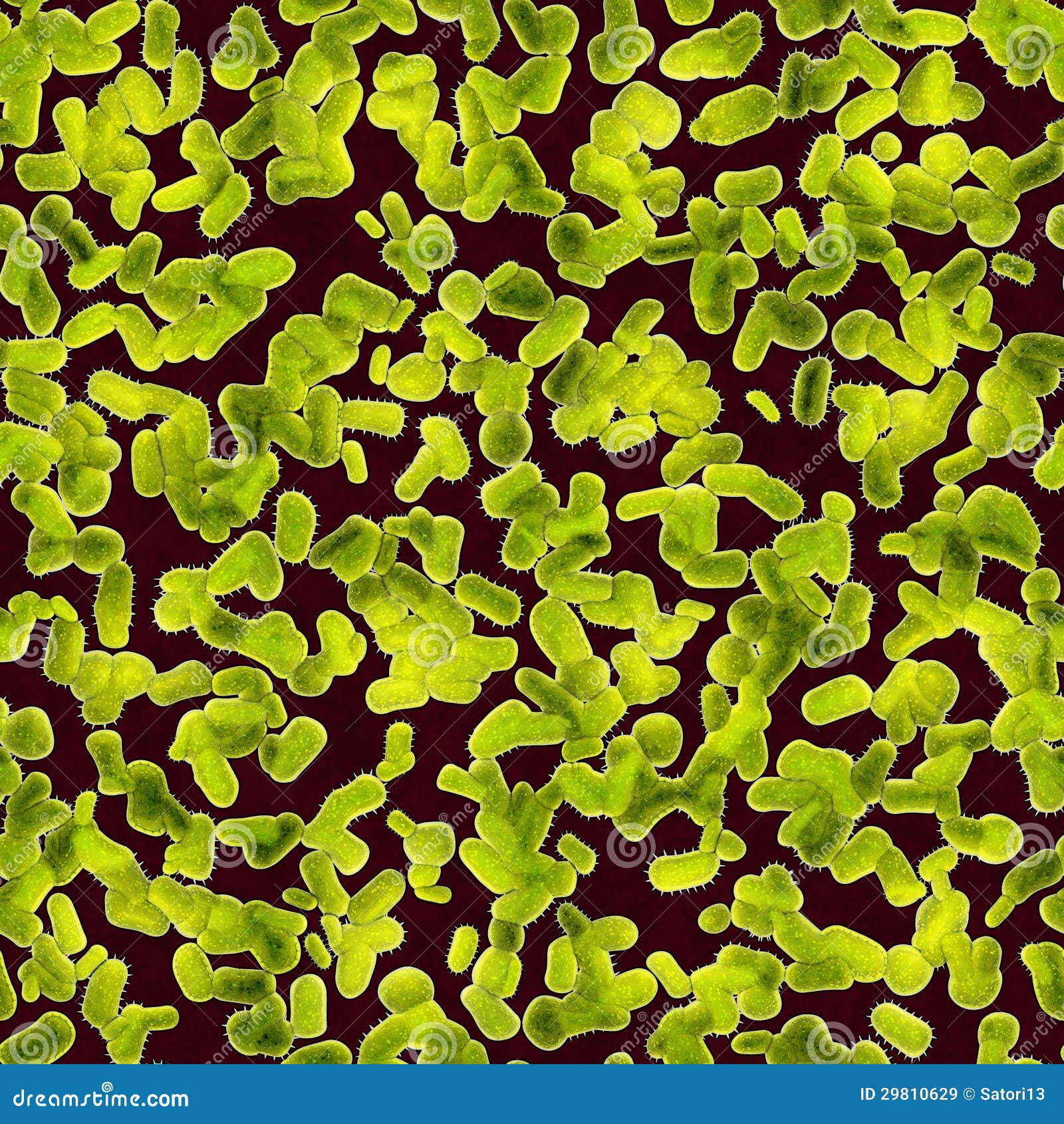 Bacteria background render stock image. Image of illness - 29810629