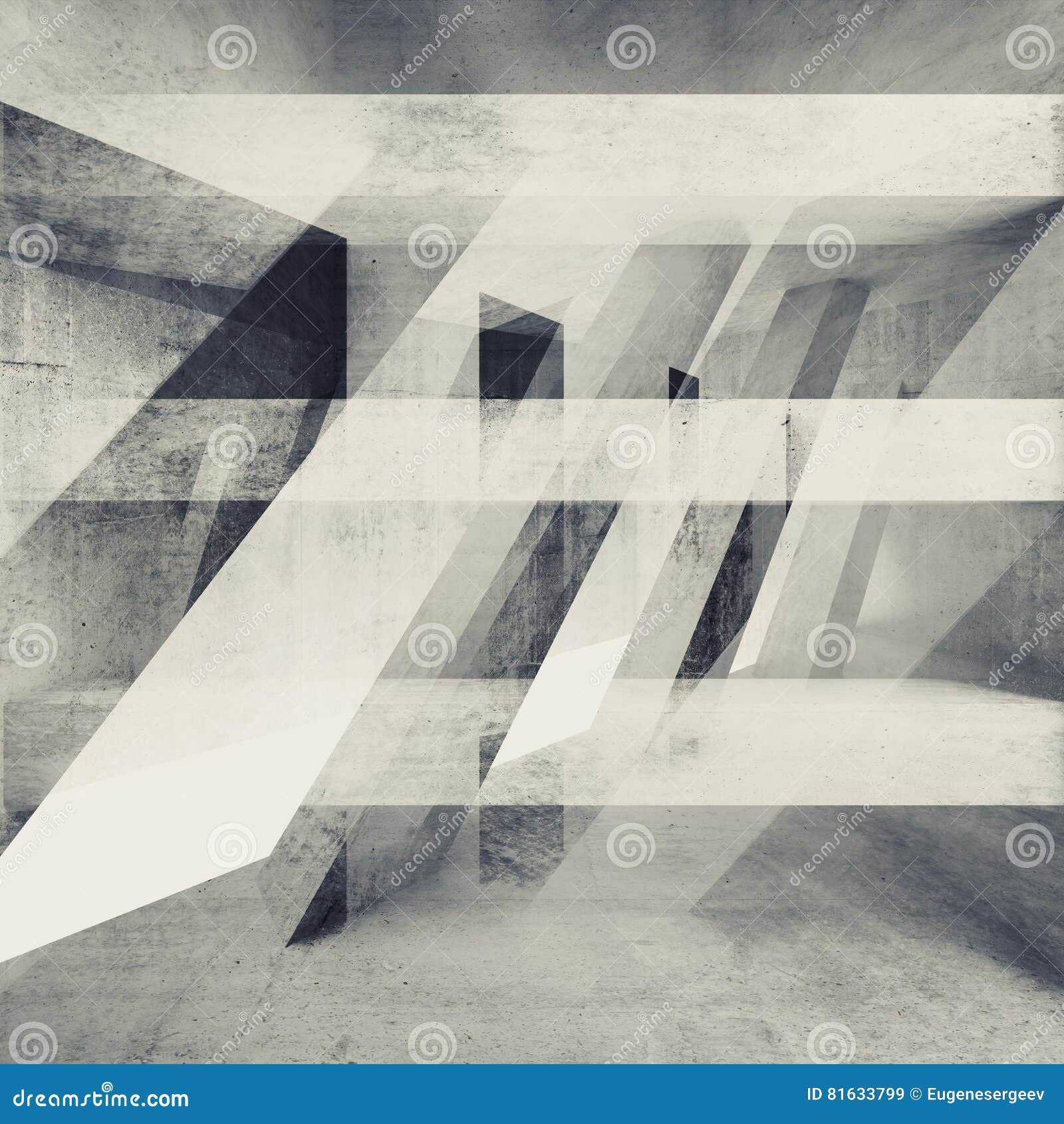 3d Render Illustration, Concrete Texture Stock Illustration ...