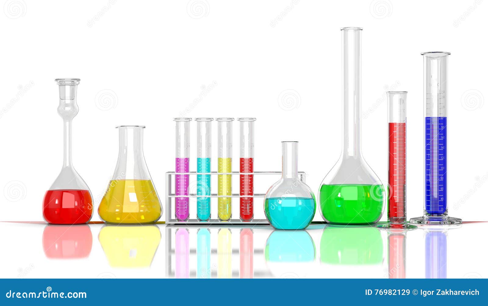 3D Illustration,laboratory Development Research Clean Modern White ...