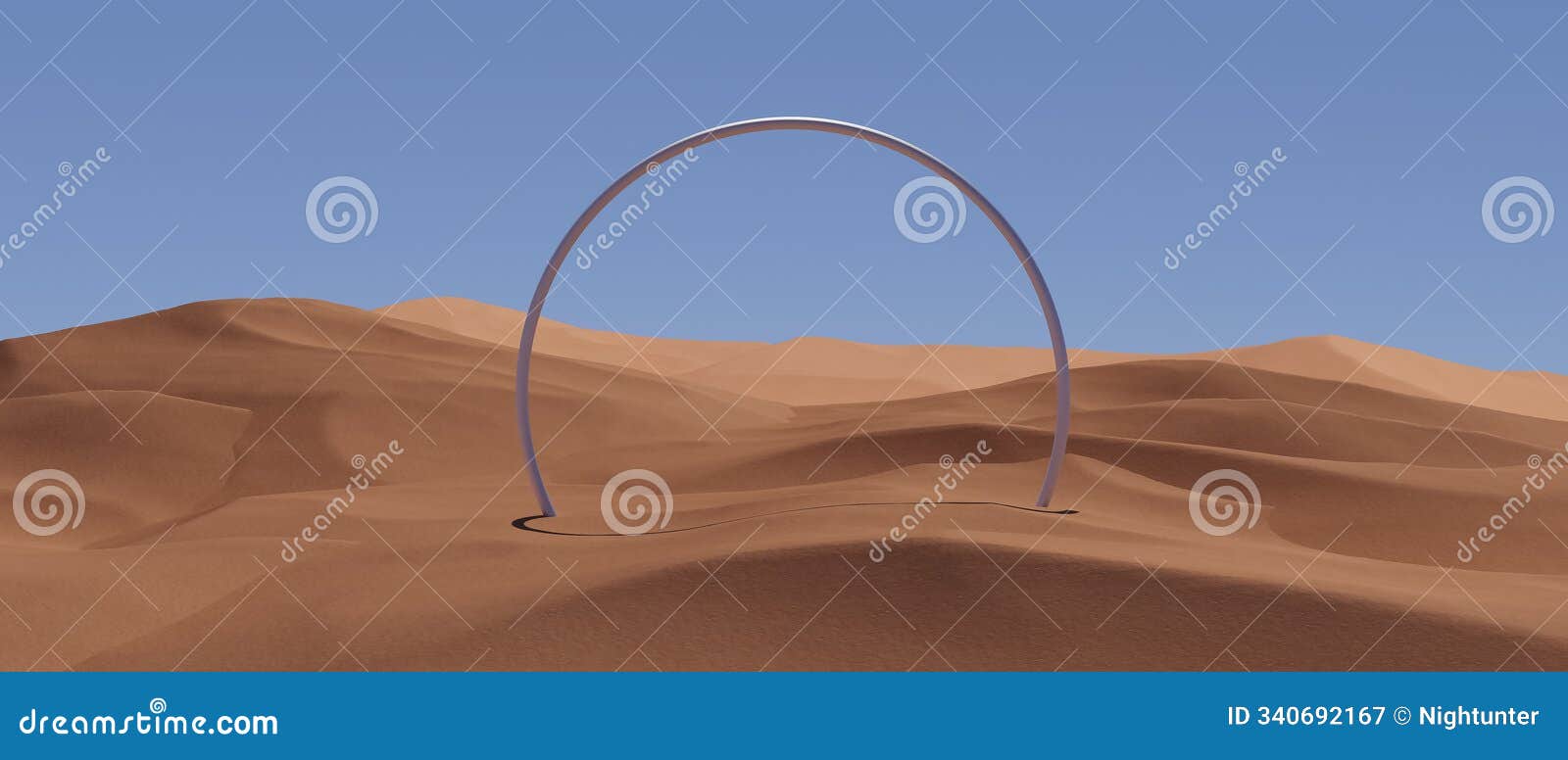 Curved Structure With A Dynamic Form Stock Photography | CartoonDealer ...