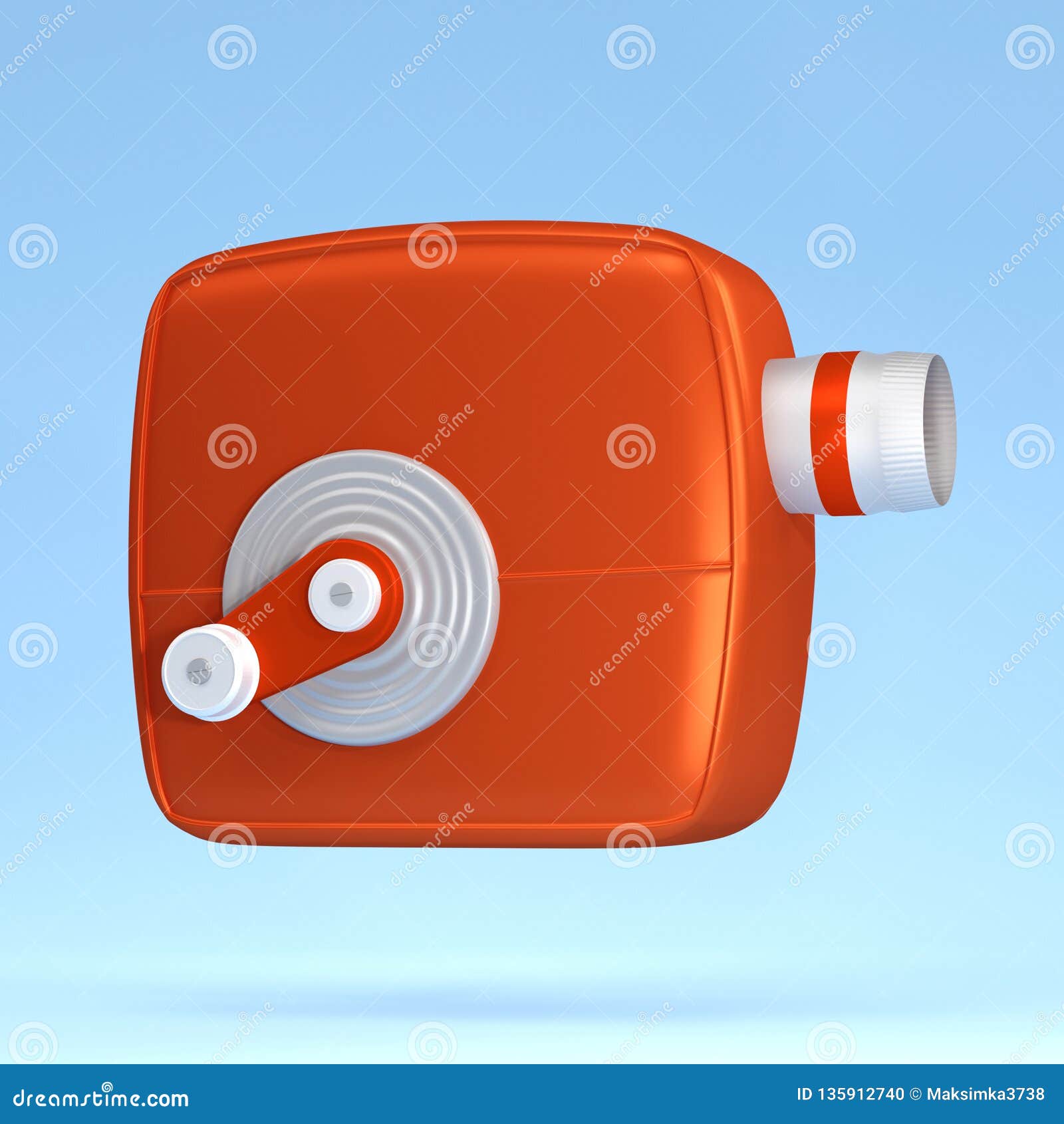 3d Render Illustration. Movie-cinema Camera Cartoon Style. Stock Photo ... 3d Render Illustration. Movie-cinema Camera Cartoon Style. Stock Photo ...