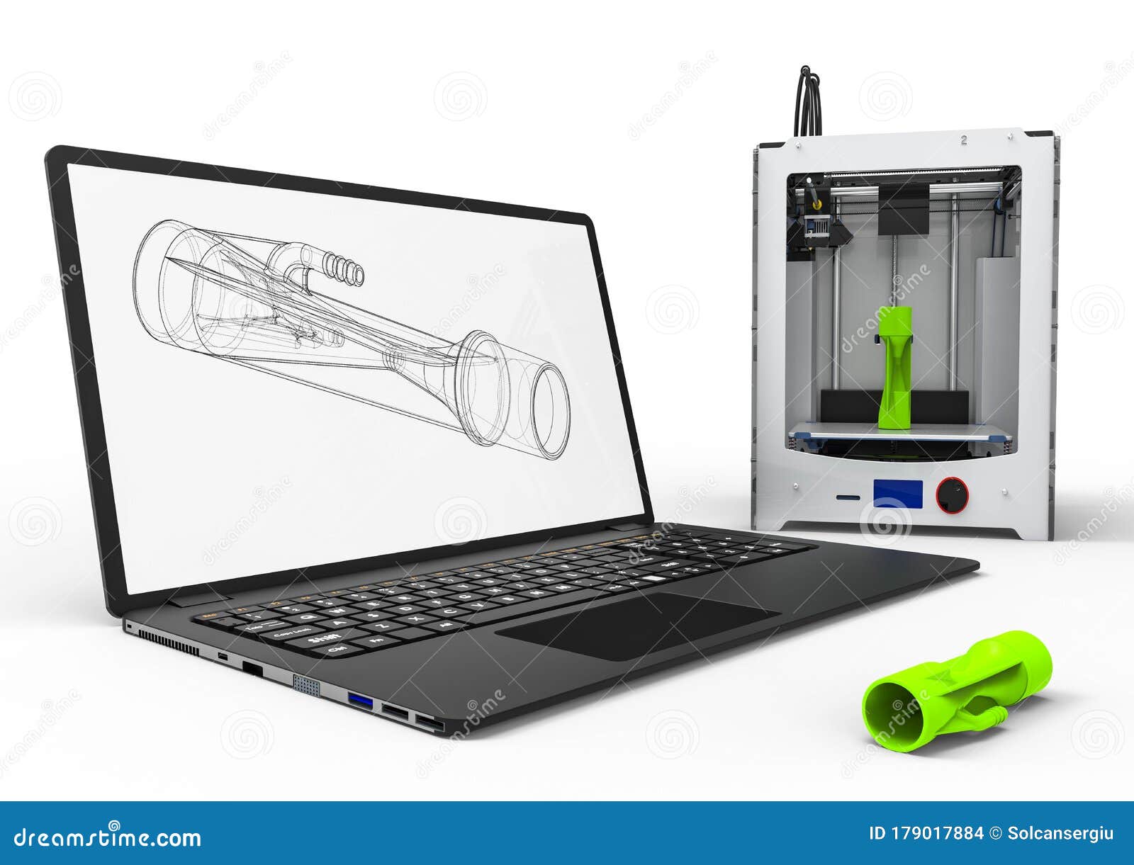 Computer Aided Design in Mold Design with 3D Software. Business ...
