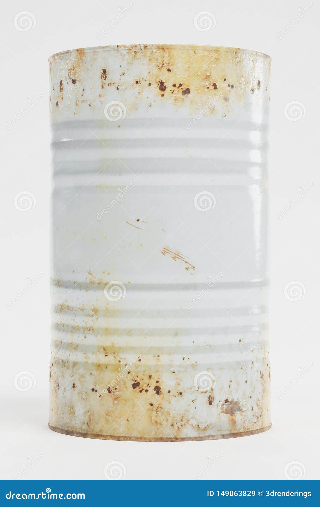 3D Render of Industrial Barrel Stock Illustration - Illustration of ...