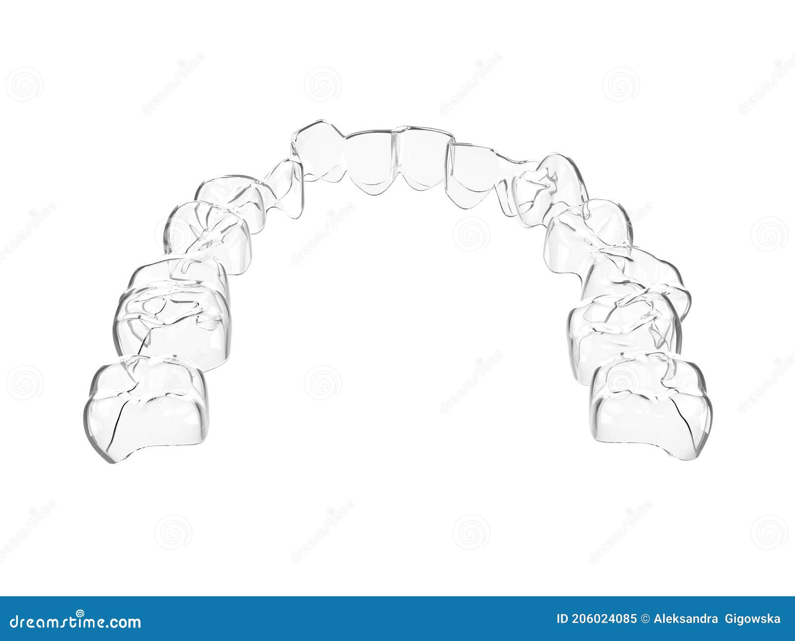 Aligner Teeth Icon, Outline Style Cartoon Vector | CartoonDealer.com ...