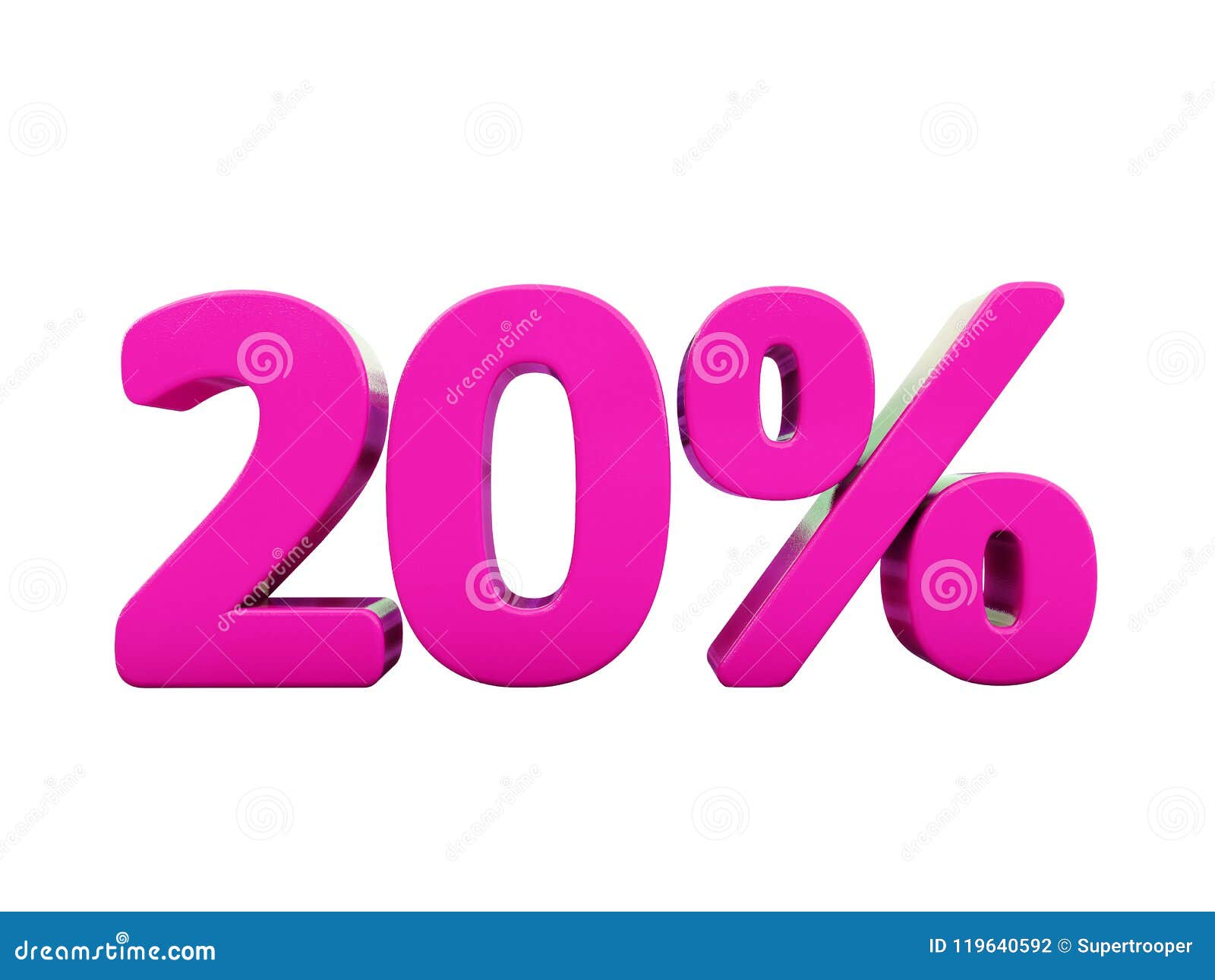 Red Percent Sign Isolated stock illustration. Illustration of special ...