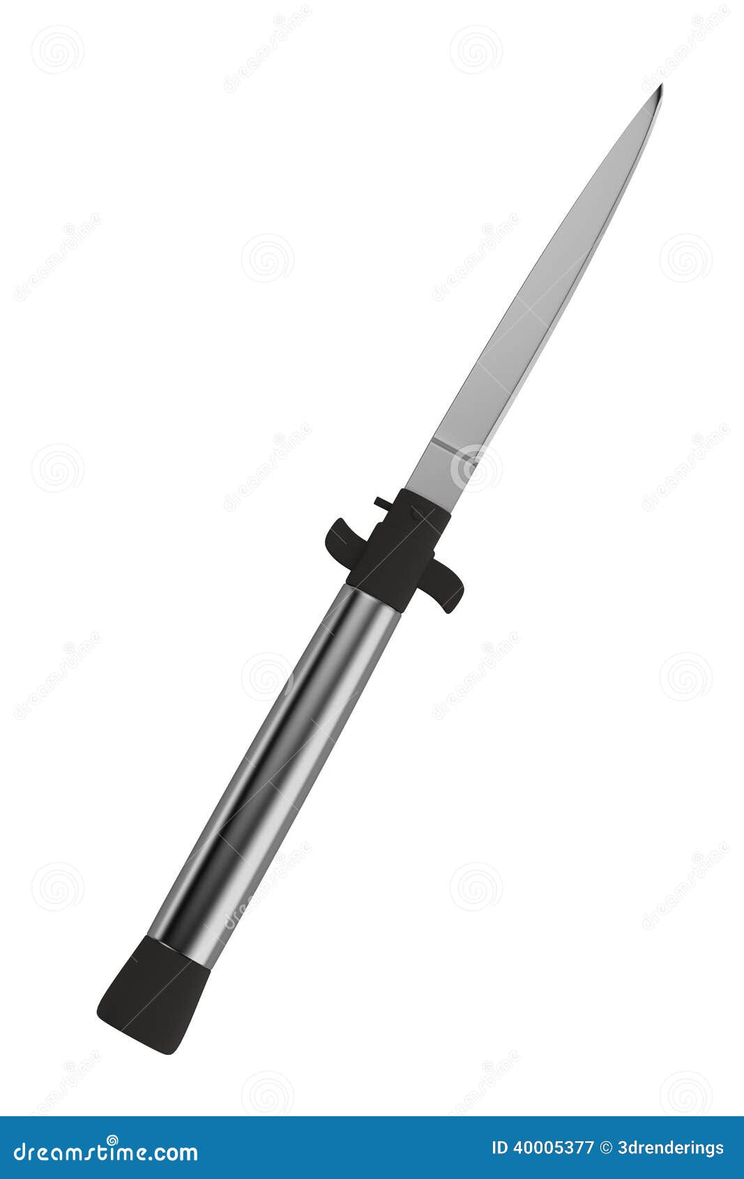 3d render of knife stock illustration. Illustration of model - 40005377