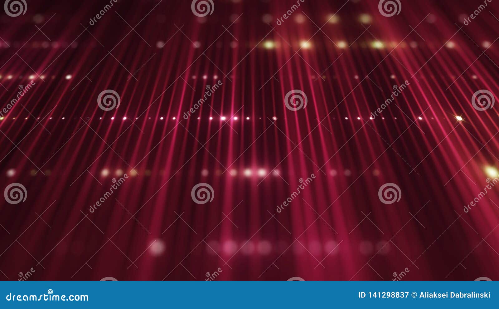 3d Render Led Red and Blue Background Shine Stock Illustration ...