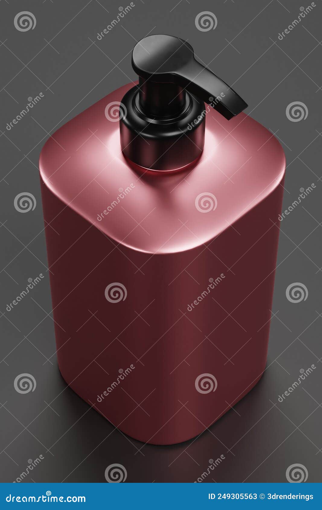 3D Render of Lotion stock illustration. Illustration of body - 249305563