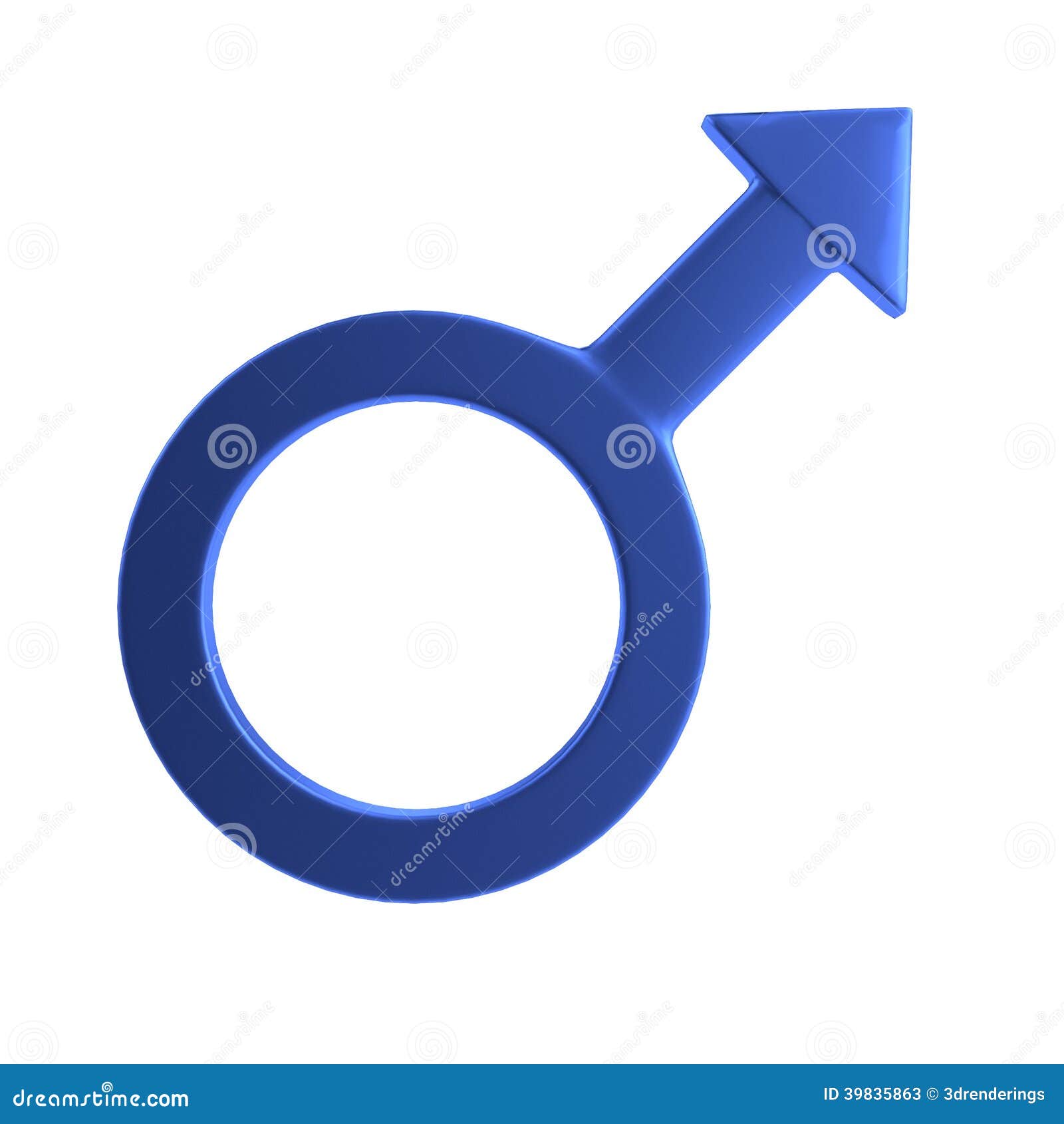 3d render of male sign stock illustration. Illustration of male - 39835863