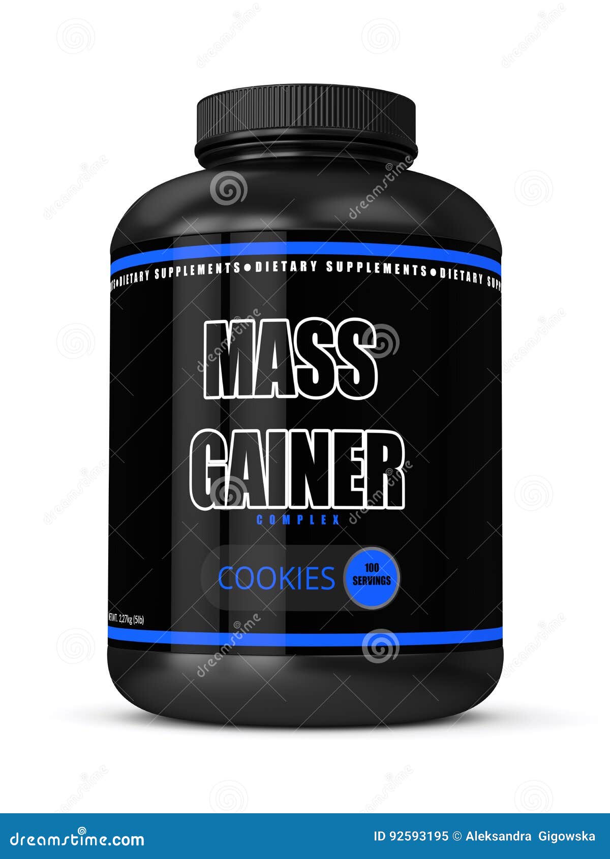 3d Render Of Mass Gainer Bottles Royalty-Free Stock Photo ...