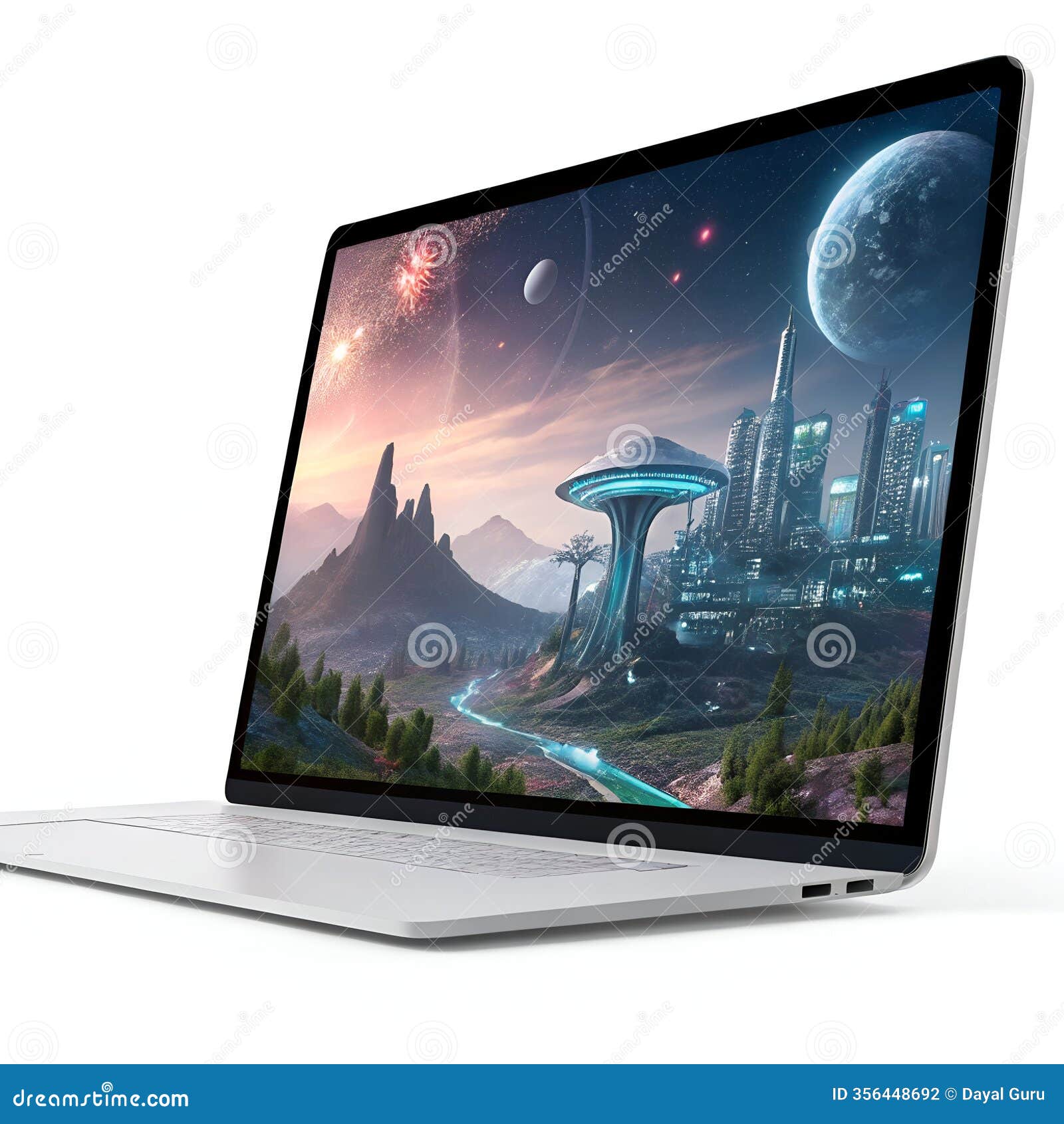 3D Render Metaverse stock illustration. Illustration of environment ...