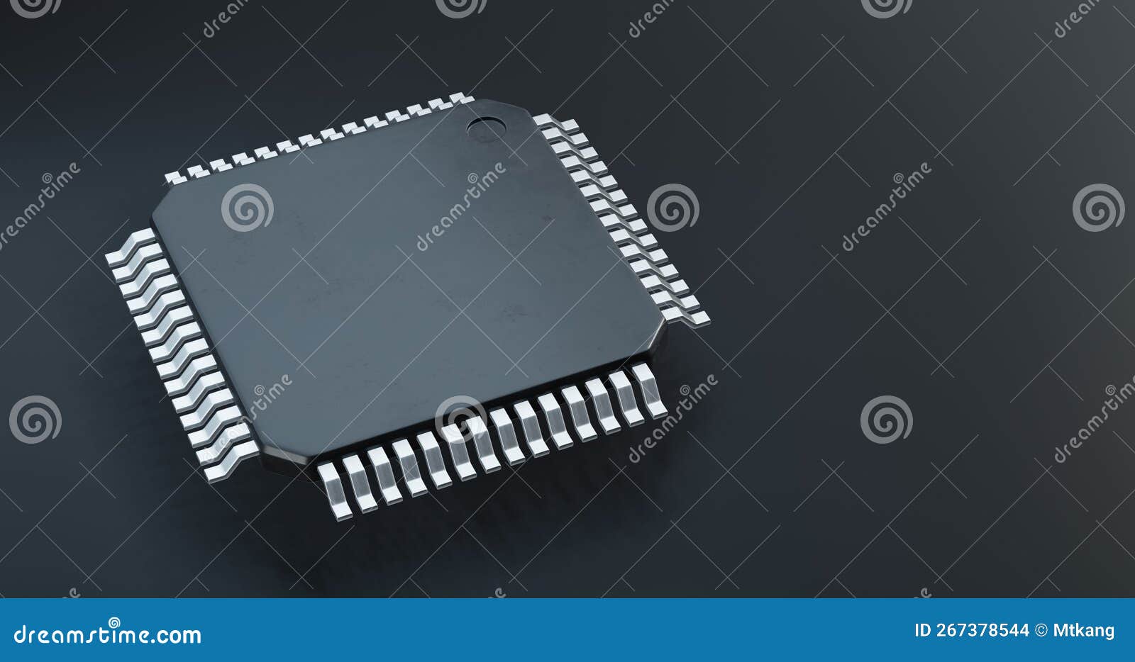 3d Render of Microchip or Semiconductor Chip with Countries Flag for ...