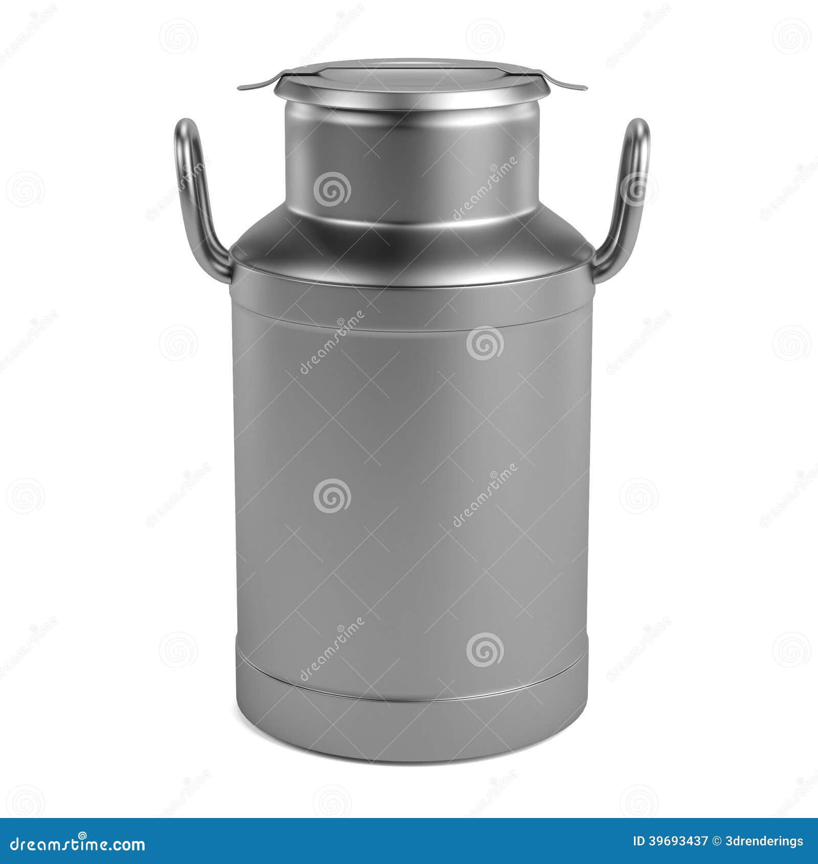 3d render of milk barrel stock illustration. Illustration of container ...