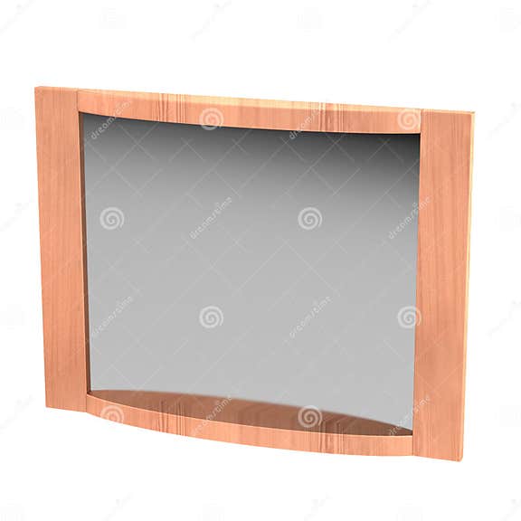 3d render of mirror stock illustration. Illustration of glass - 39561672