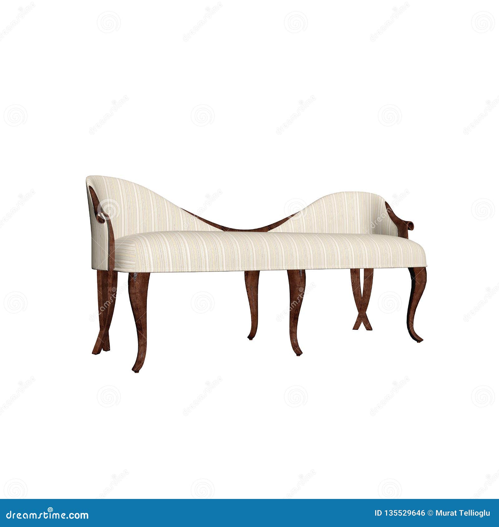 3d render of modern sofa stock illustration. Illustration of decor ...