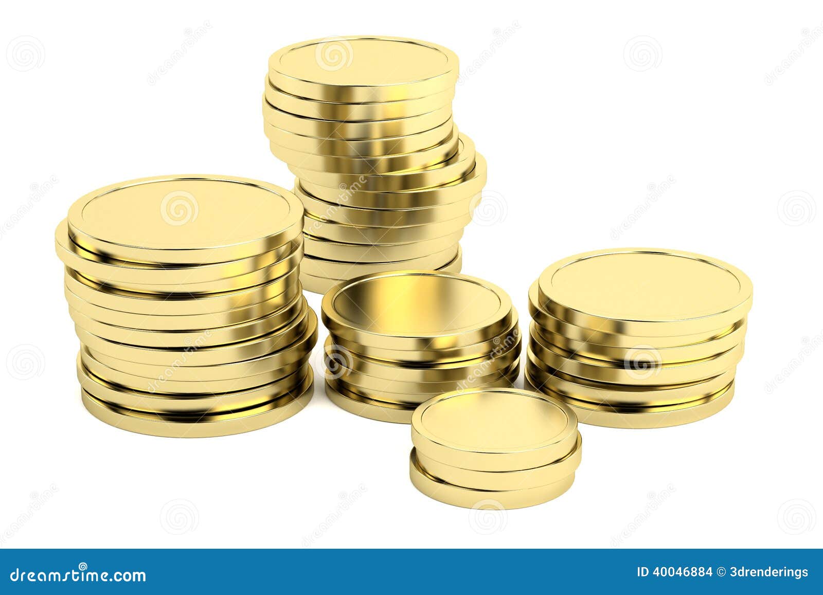 3d render of money stock illustration. Illustration of cartoon - 40046884