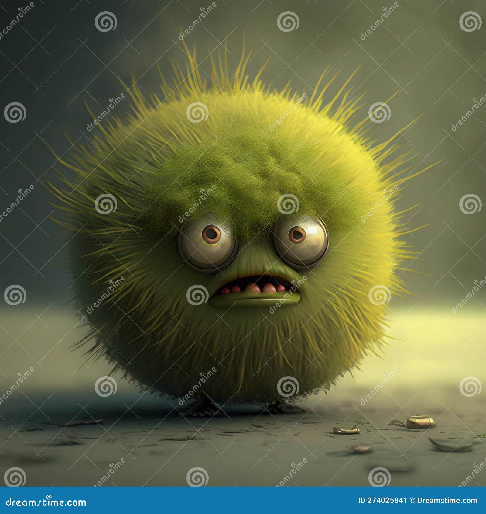 3D Render Monster Character Genarated by Artificial Intelligence Stock ...