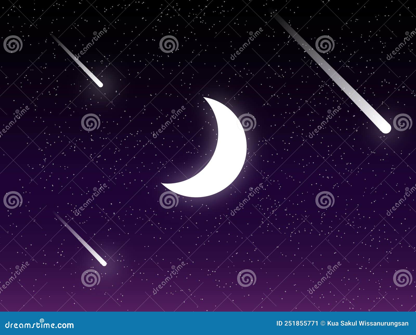 3D Render Mood and Star Space Poster with Planets and Stars Stock ...