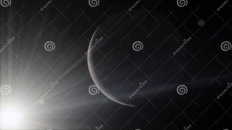 3d Render, Moon High Resolution Image, 4k in Outer Space, Surface. High ...
