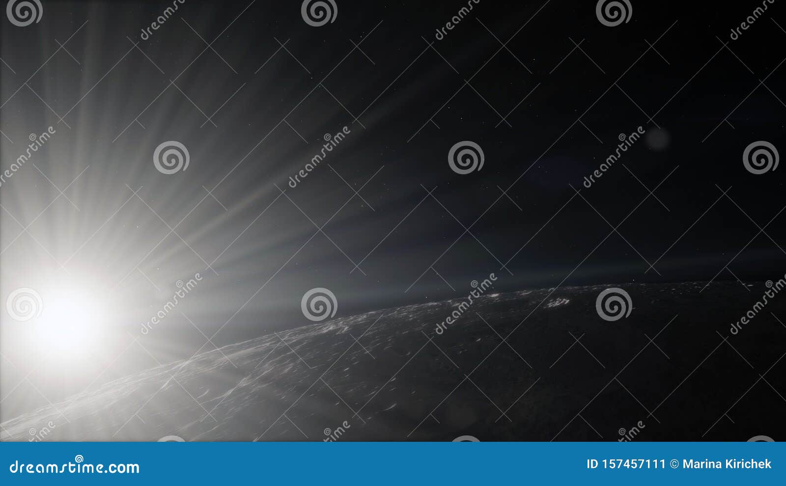 3d Render, Moon High Resolution Image, 4k in Outer Space, Surface. High ...