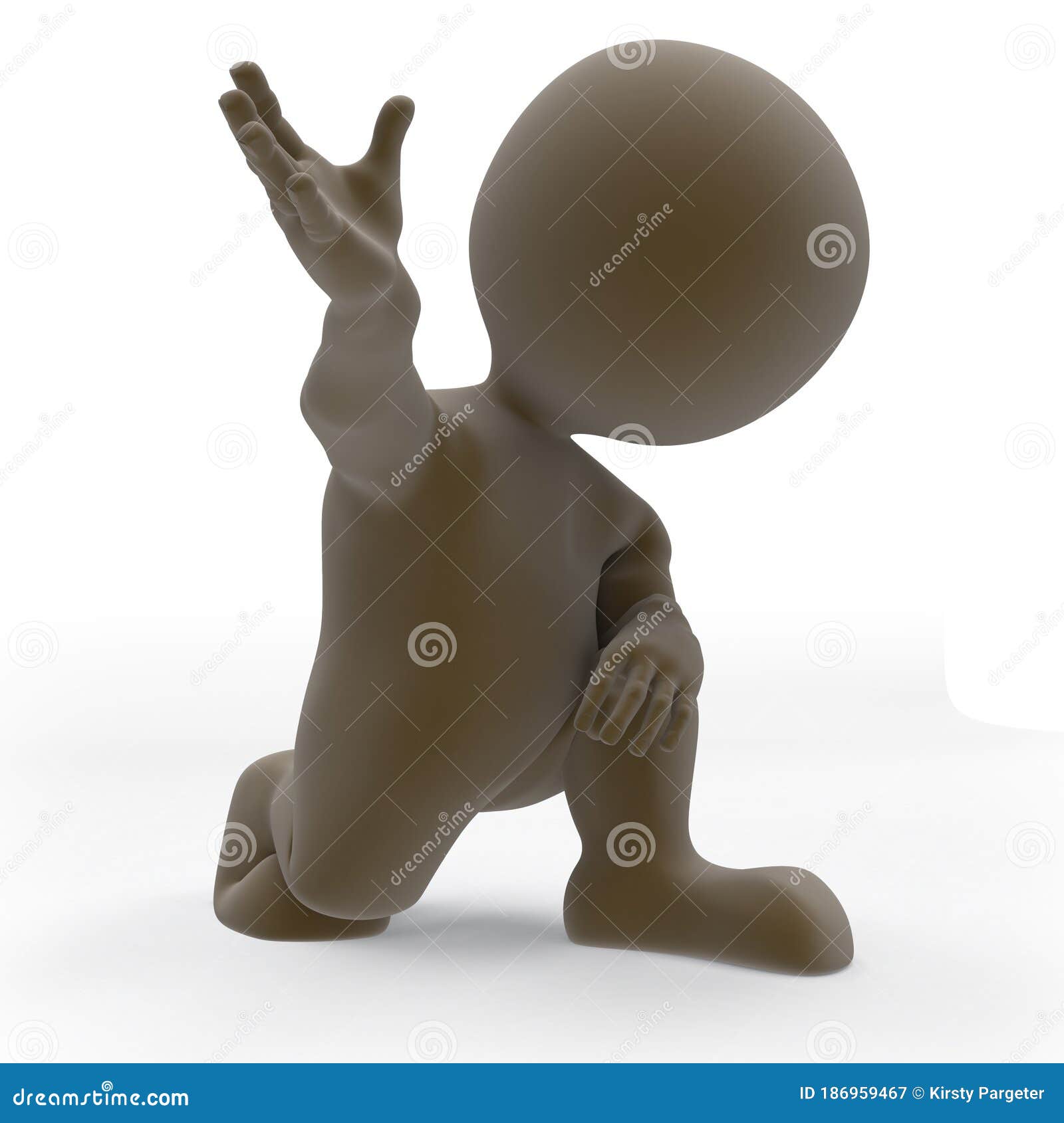 3D Morph Man Social Distancing Royalty-Free Stock Photo | CartoonDealer ...