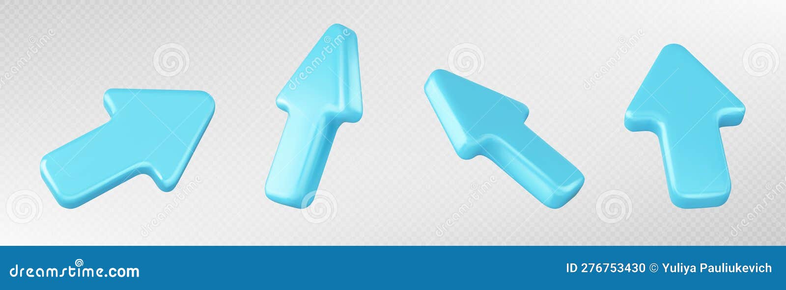 3d Render Mouse Arrow Cursor Icon To Click Vector Stock Vector ...