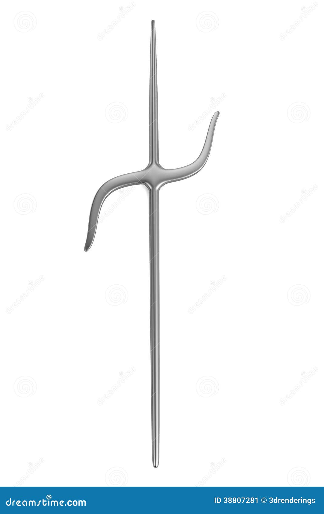 3d render of nunti stock illustration. Illustration of weapon - 38807281