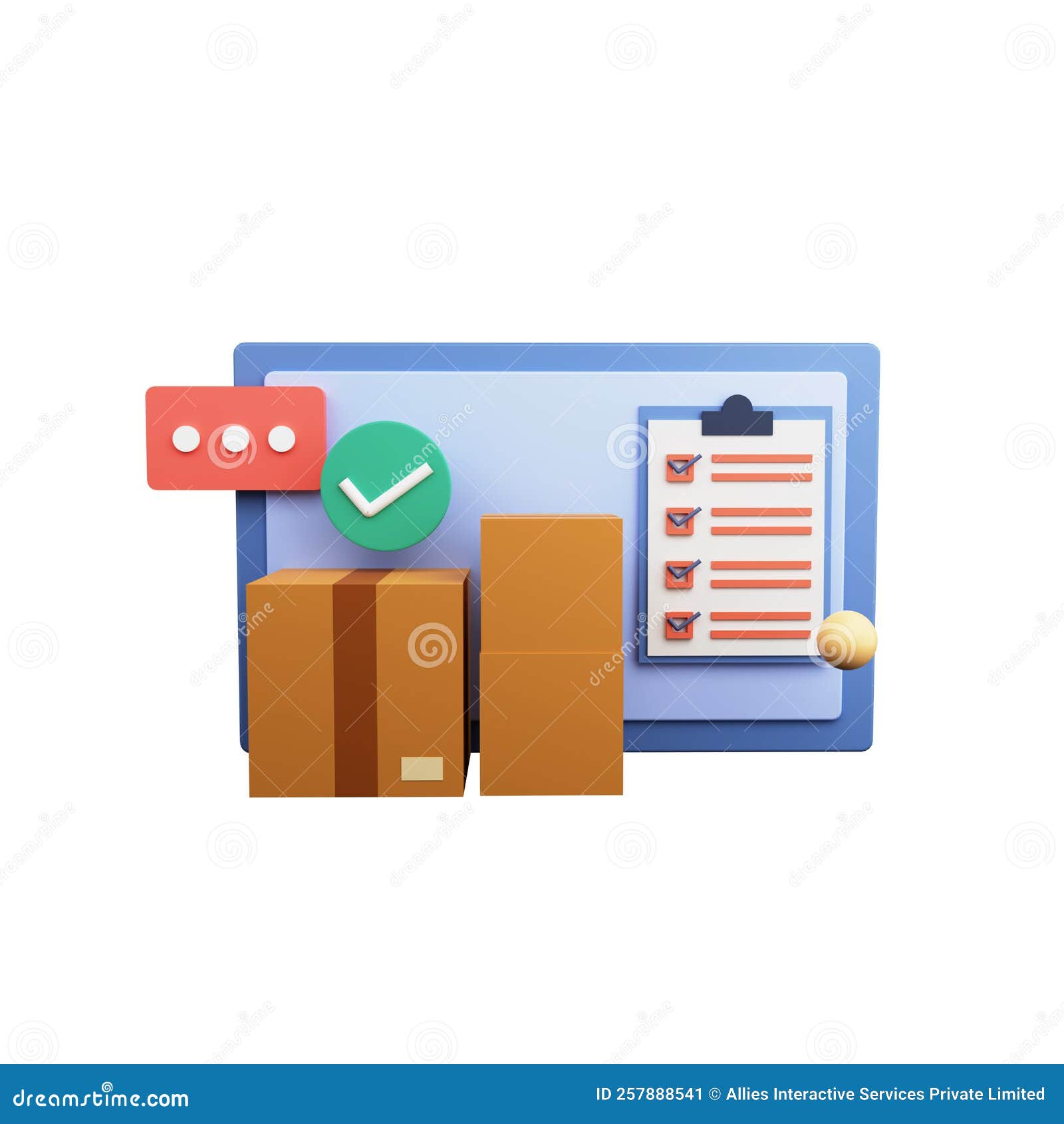 3d Render Checklist With Target Bullseye And Arrow Royalty-Free Stock ...