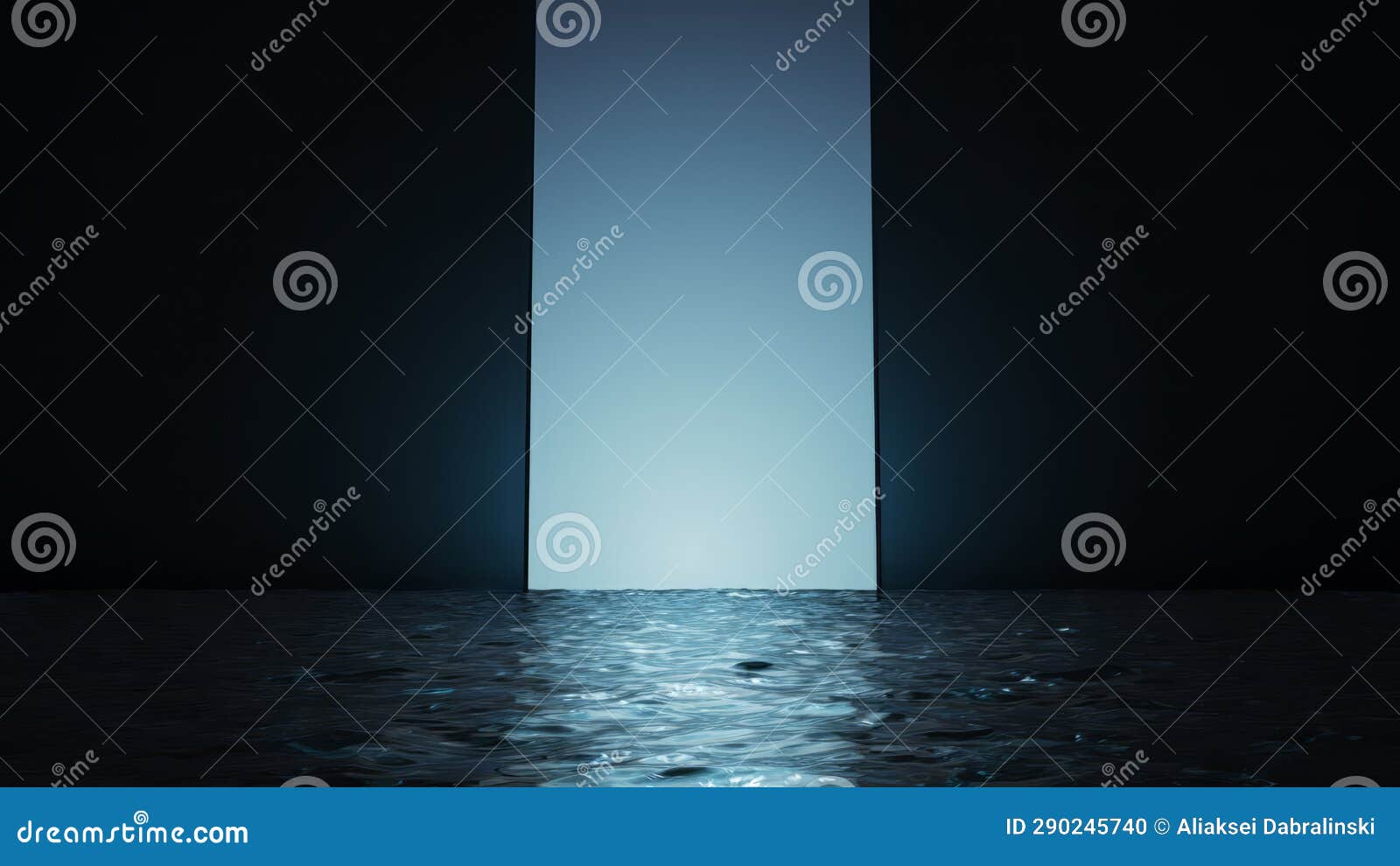 Opening The Gate Vector Illustration | CartoonDealer.com #75895390