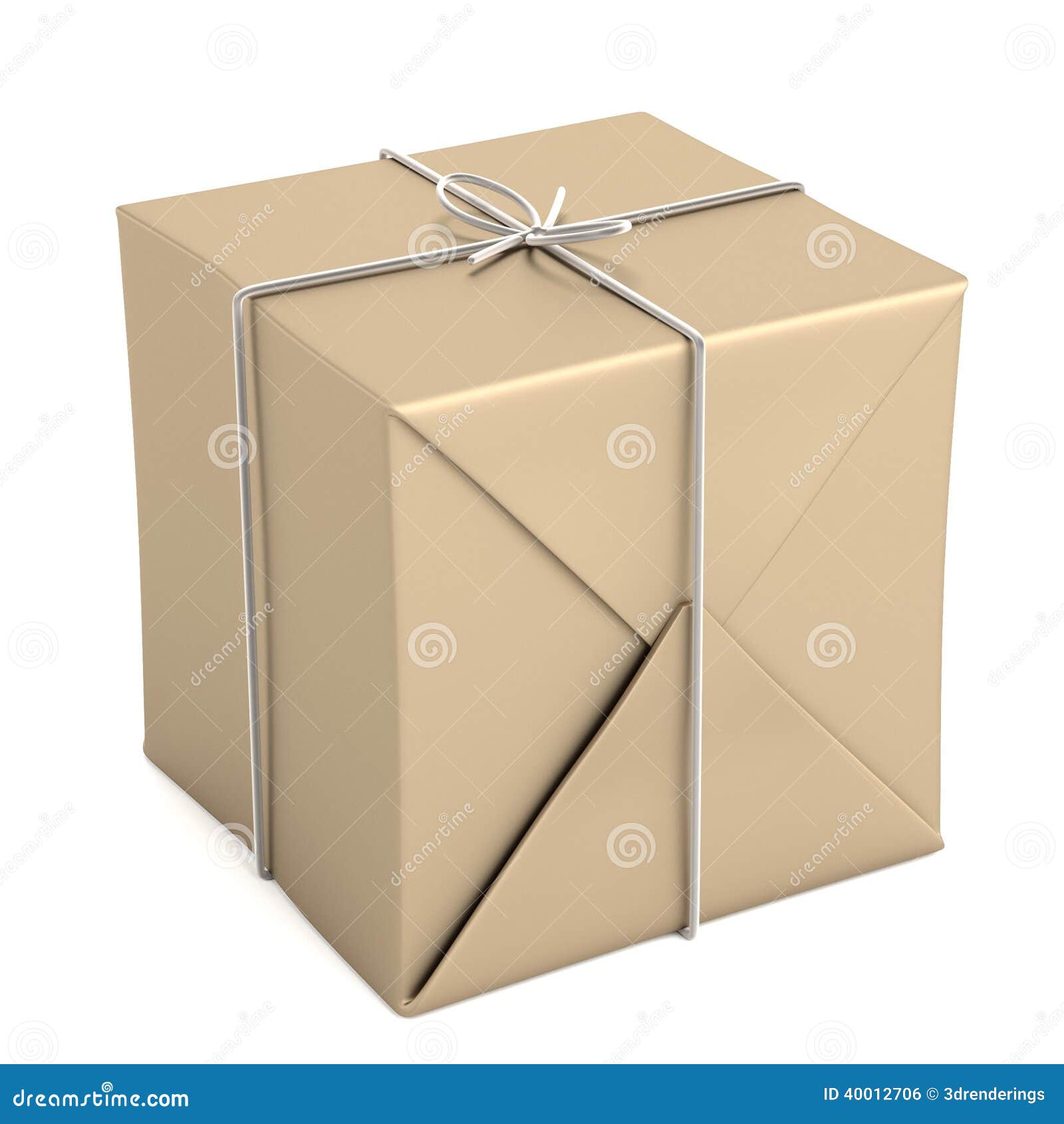 3d render of package stock illustration. Illustration of container ...