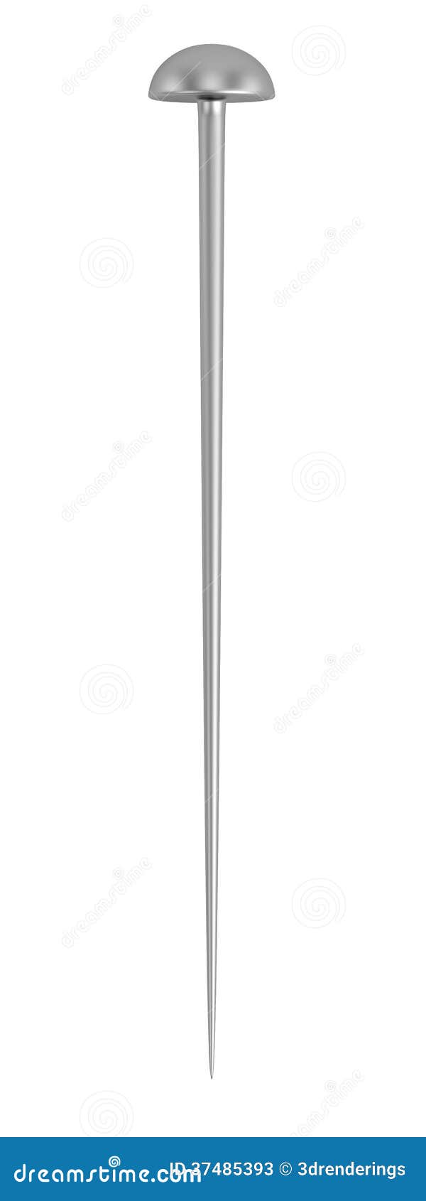 3d render of pin stock illustration. Illustration of realistic - 37485393