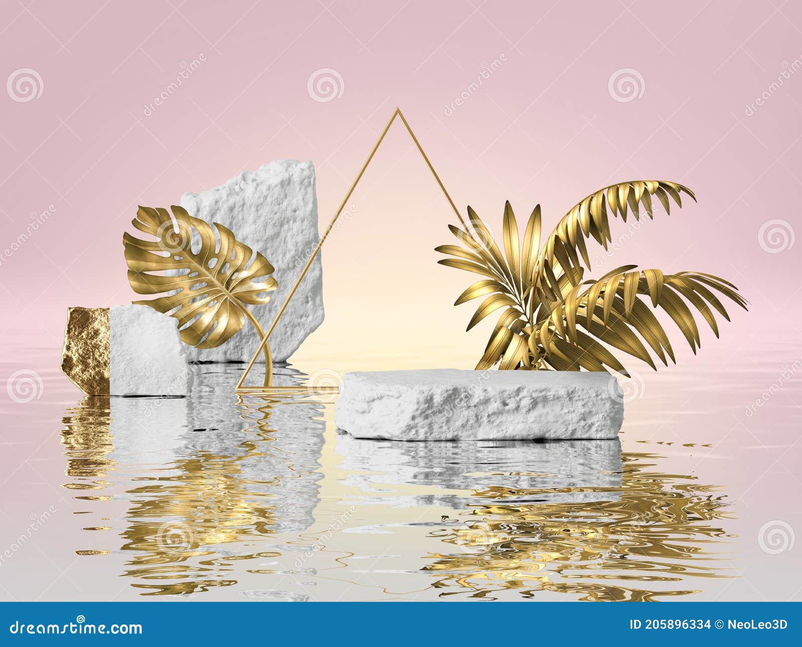 Triangular Scene Background Vector Illustration | CartoonDealer.com ...