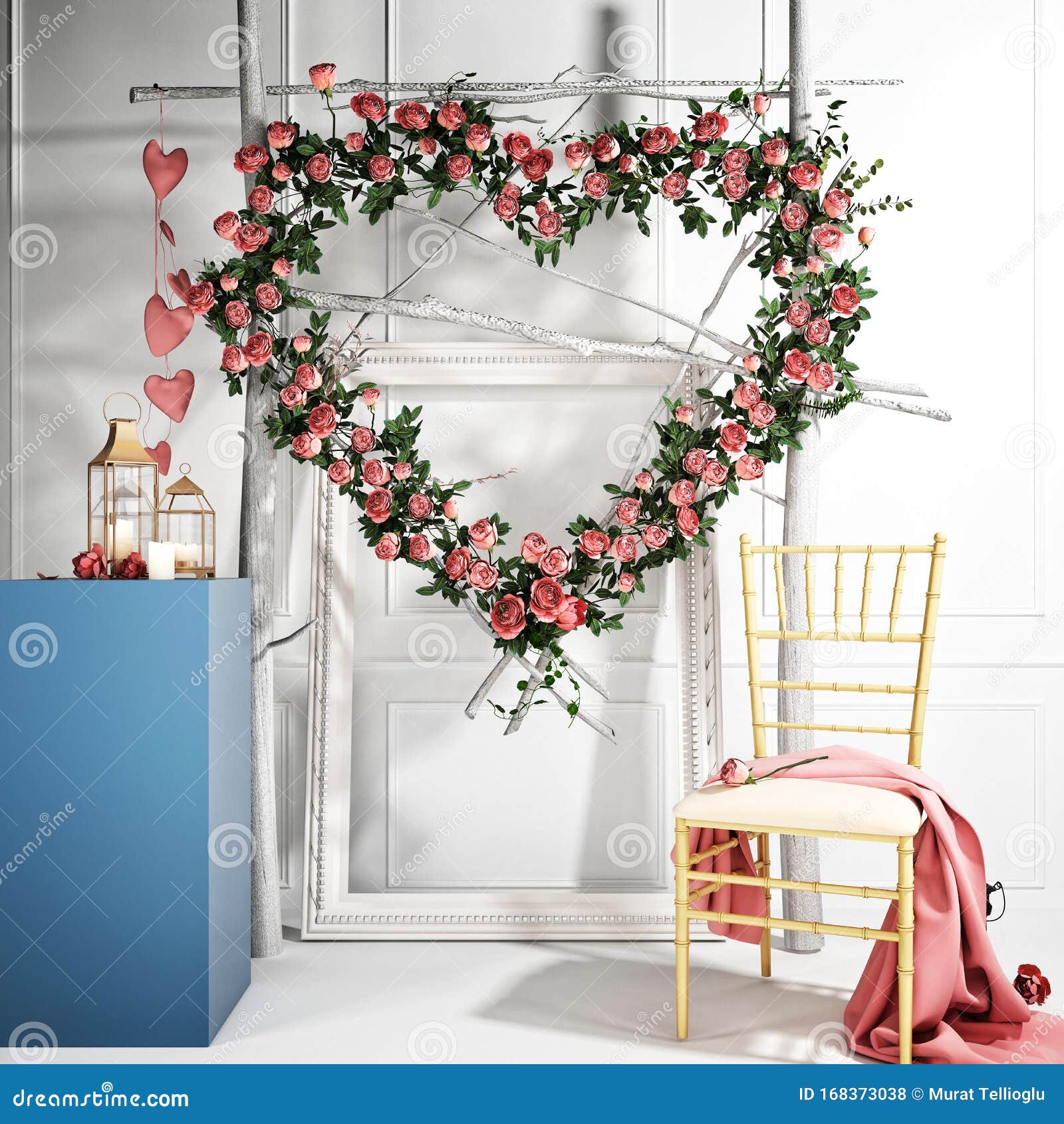 3d render pink color decor stock illustration. Illustration of ... 3d render pink color decor stock illustration. Illustration of ...