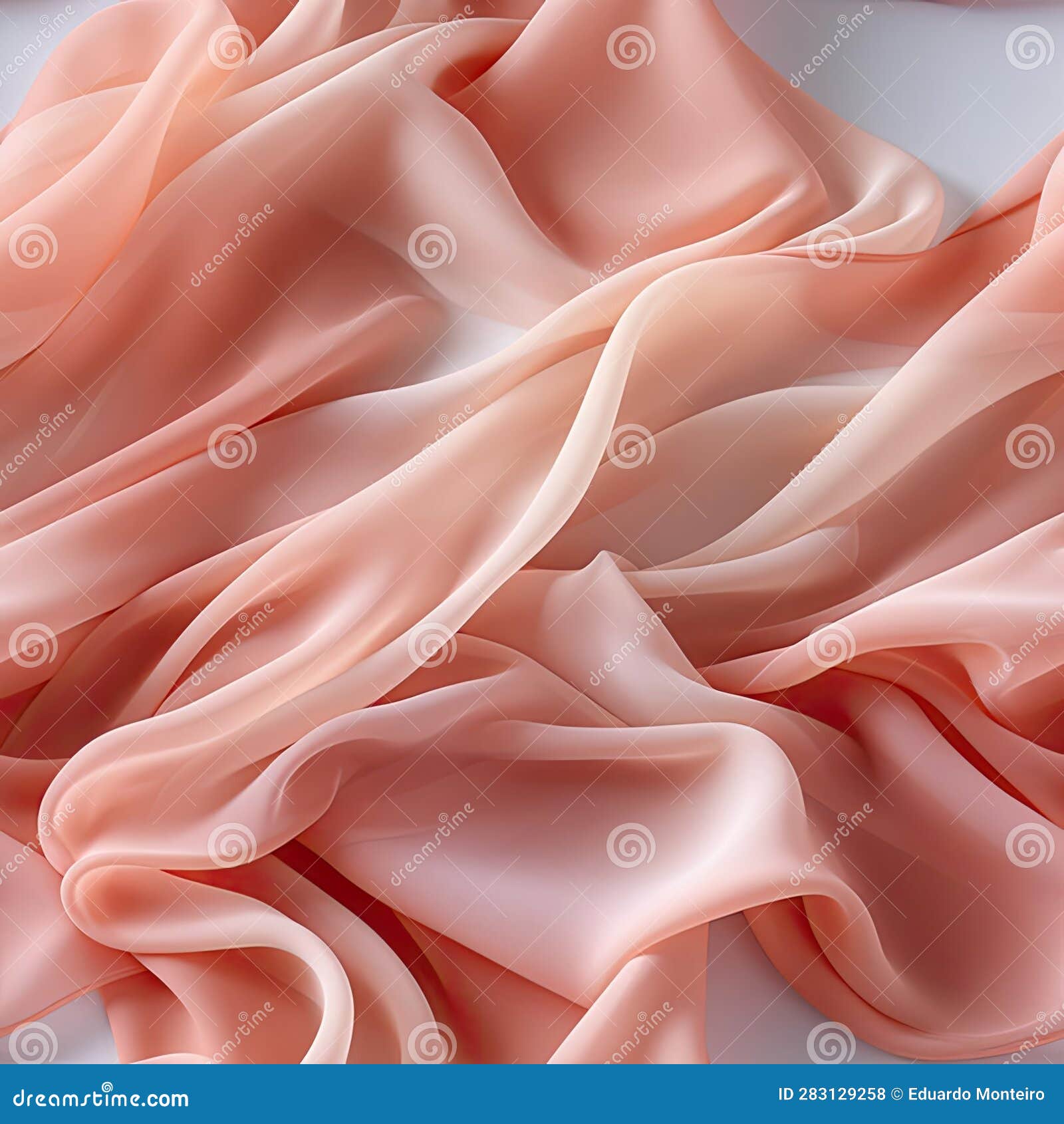 3D Render of Pink Silk Material with Flowing Textures (tiled) Stock ...