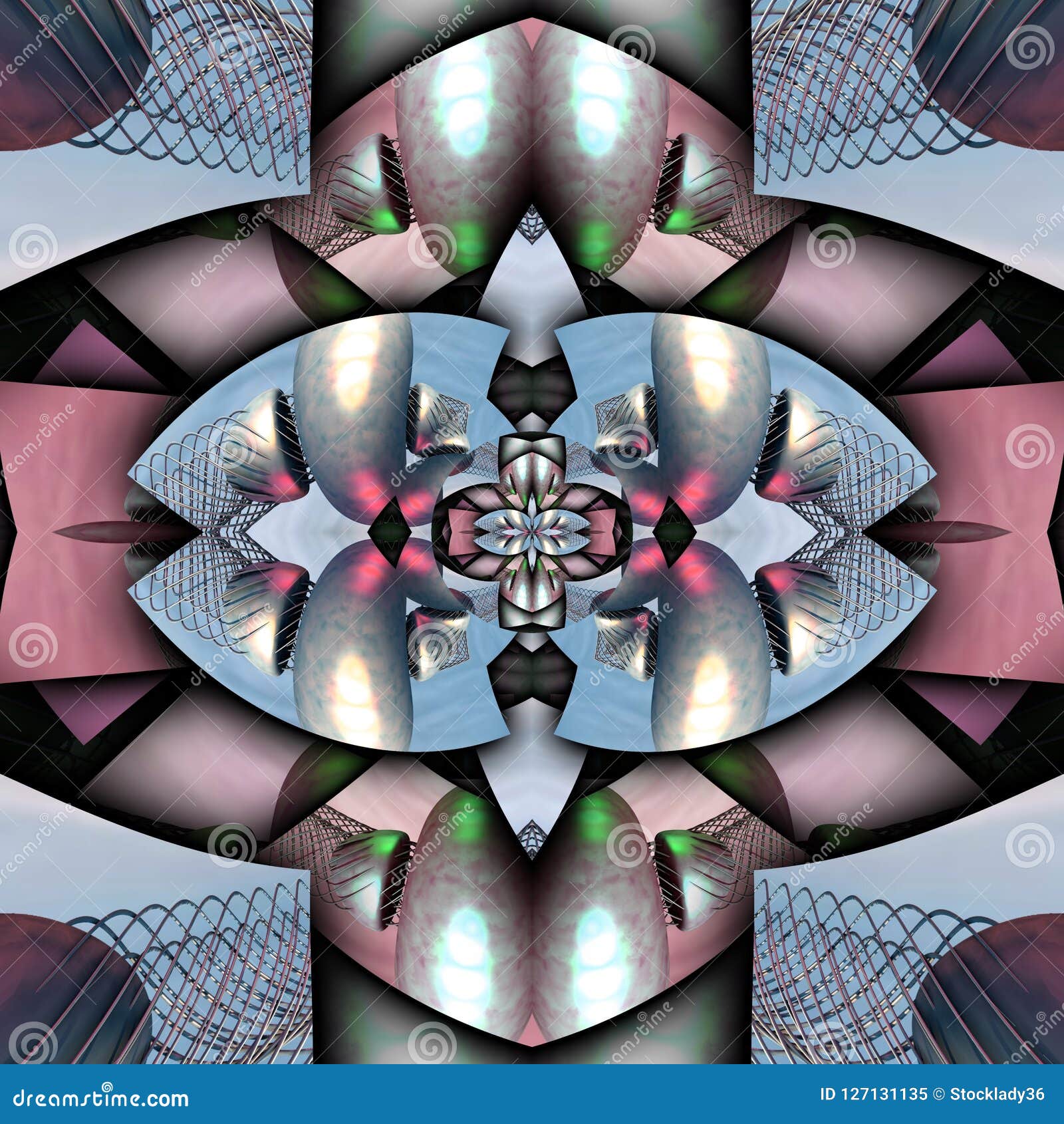 3D Render Plastic Background Seamless Tile Stock Illustration ...