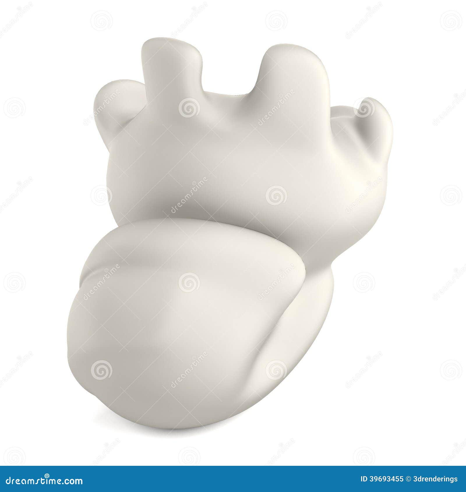 3d render of popcorn stock illustration. Illustration of graphics ...