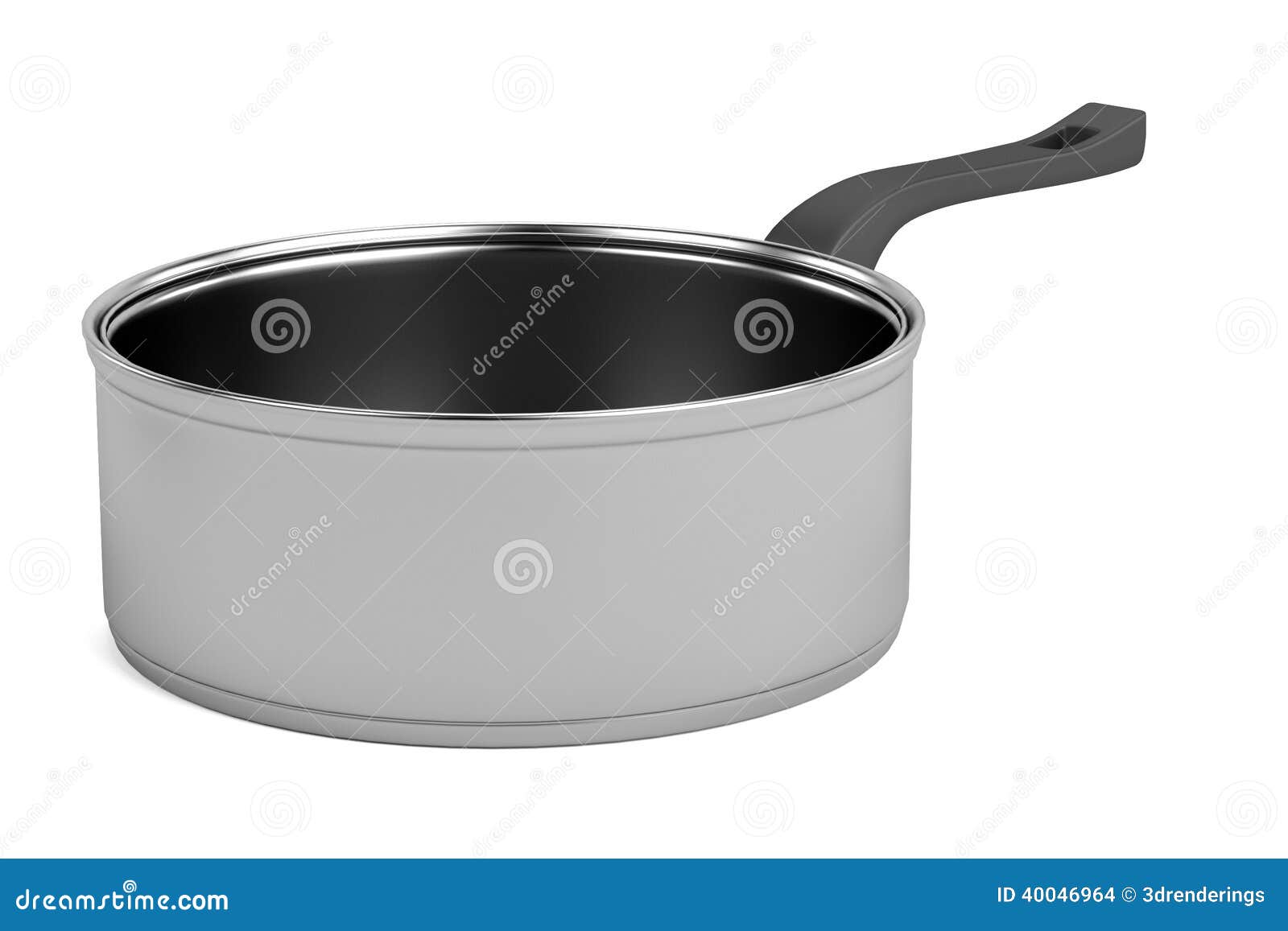 3d render of pot stock illustration. Illustration of cooking - 40046964