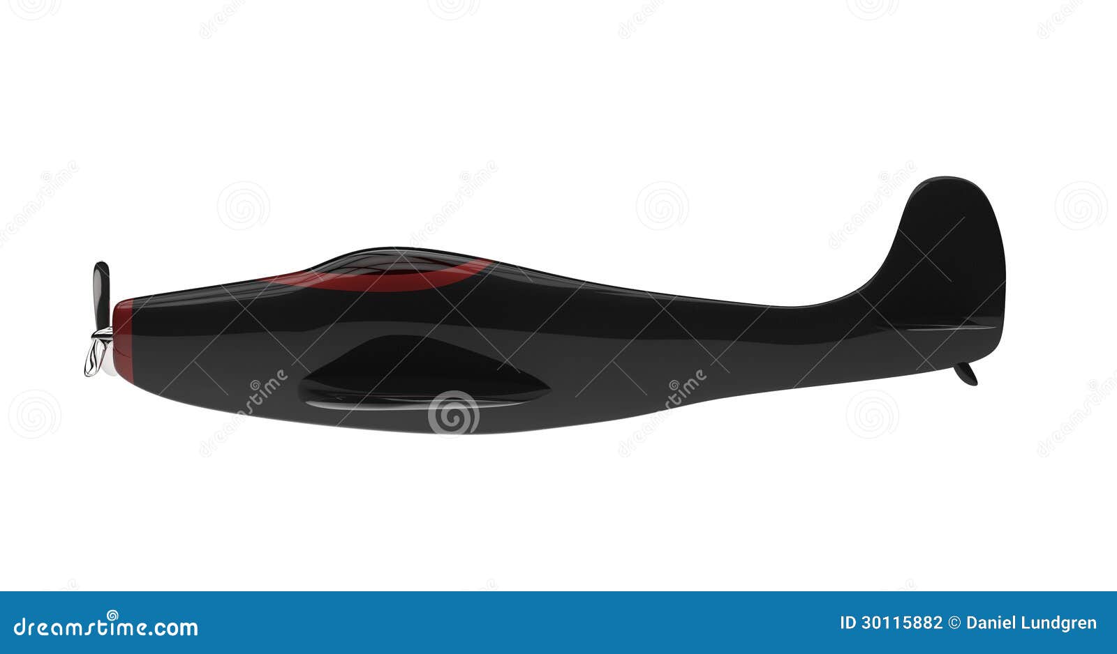 Airplane Profile stock illustration. Illustration of plane - 30115882